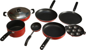 PHOENIX Induction Bottom Non-Stick Coated Cookware Set Price in India ...
