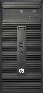 HP 280 G1 Microtower PC (K1L19UT) Core i3-4160 (4 GB RAM/Intel HD ...