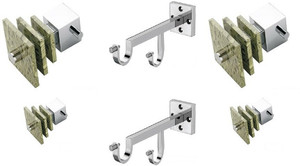 Door Match Green Curtain Rods Metal Price in India - Buy Door Match ...