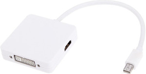 REDEEMER HDMI Adapter 0.3 m Mini Display port to Digiport DVI, DP ...