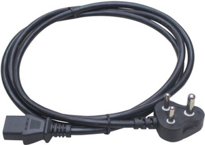 Generix Power Cord 3 m Pack of 2 Power Cable for Desktop and Monitor 3 ...