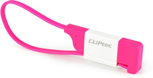 CLiPtec Micro USB Cable 2 A 0.18 m OCC100PK, Slim Flat USB2.0 to MICRO ...