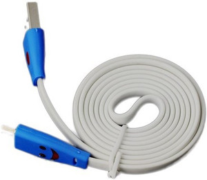 Callmate Micro USB Cable 2 A 3 m Smiley face LED flashing Ultra Long 3 ...