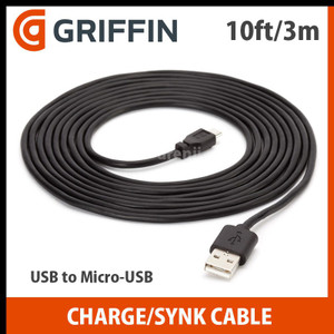 GRIFFIN Micro USB Cable 3 m 3m long - GRIFFIN : Flipkart.com