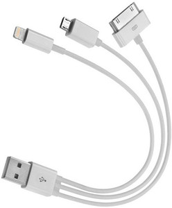 SMART PRO Micro USB Cable 0.2 m 3-In-1 USB Charger - SMART PRO ...