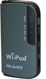 Reliance Wi-Pod With Powerbank + 12gb-90days Wireless Router 2.1 GHz 14 ...