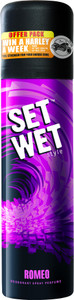 Set Wet Romeo Deodorant Spray with Offer - 150 ml - Price in India, Buy ...