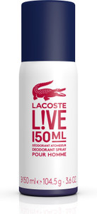 LACOSTE Live Deodorant Spray - For Men - Price in India, Buy LACOSTE ...