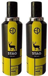 ESTIARA STAG PERFUME BODY SPRAY FOR MEN 200 ML(1+1) Deodorant Spray ...