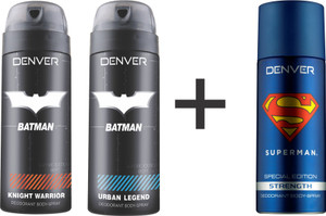 DENVER Batman Knight Warrior, Urban Legend and Superman Strength ...