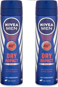 NIVEA 48h Dry Impact Plus Extra Protection Anti-Perspirant Deodorant ...