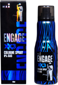 Engage Xx3 cologne0% gas Deodorant Spray - For Men - Price in India ...