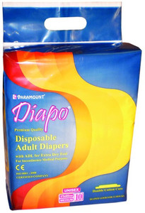 Paramount Diapo Adult Diapers - L - Buy 12 Paramount Cotton Inner Cover ...