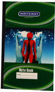 WRITEAWAY Notebook Register (Eco) (Pages-144)(Pack of 35) Ruled A4 ...