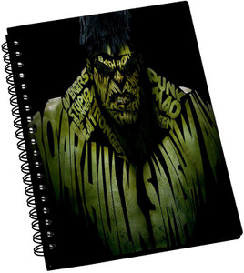 AMY 3D Hulk Text Art A5 Notebook Ruled 288 Pages Price in India - Buy ...