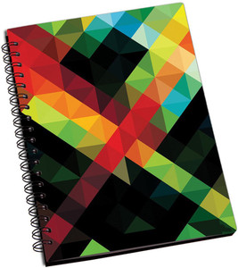 Shopmania DESIGNER NOTEBOOK A5 Notebook RULED 160 Pages Price in India ...