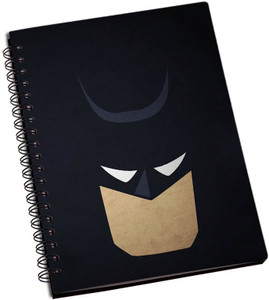 FannZila Batman Minimal A5 Notebook Ruled 200 Pages Price in India ...