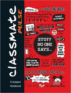 Classmate Stripes (Pack of 2) B5 Notebook Single Rule 300 Pages Price ...