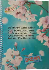 DELTA delta spiral notebook A4 Writing Pad ruled 200 Pages Price in ...