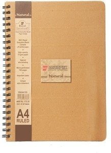 bilt Matrix - Natural A4 Notebook Single Ruled 160 Pages Price in India ...