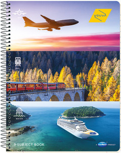 Youva Navneet-YOUVA 3 Subject Note Book (Spiral)-150pgs Assorted ...