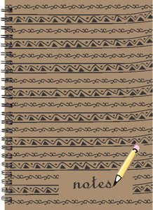 Paper Plane Design Spiral Journal A4 Notebook Ruled 160 Pages Price in ...