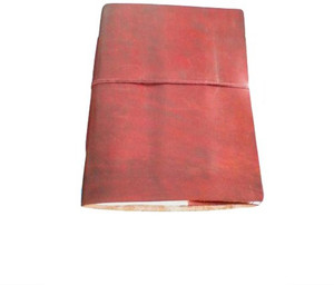 eShilp Handmade Plain Leather Cover Diary-String Wrap-Bahi Binding Size ...