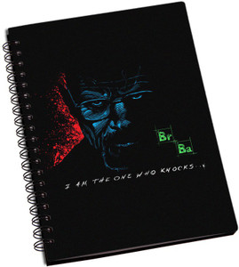 Zanky Breaking BAd I am The oNe A5 Notebook Ruled 200 Pages Price in ...