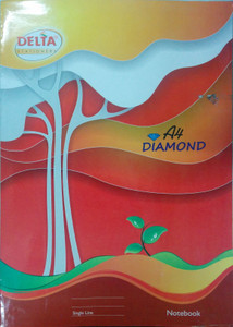 DELTA Diamond A4 Notebook Single - Text 164 Pages Price in India - Buy ...