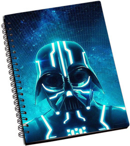 Rangeele Inkers Tron Vader A5 Notebook Ruled 200 Pages Price in India ...