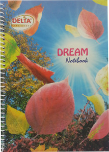 DELTA delta spiral notebook A4 Writing Pad ruled 200 Pages Price in ...