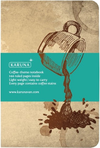 Karunavan Coffee Theme Notebook Ruled 144 Pages Price in India - Buy ...