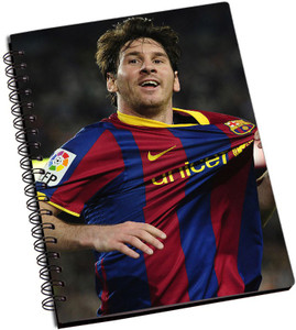 FannZila Messi barcelona legends A5 Notebook Ruled 200 Pages Price in ...