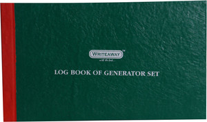 WRITEAWAY Register Of Log Book Of Generator Set (Factory Act) A5 ...