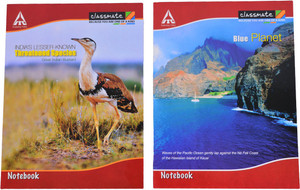 Classmate King Size Book-size Notebook Ruled 76 Pages Price in India ...