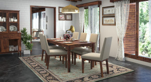 Urban Ladder Malabar XL Solid Wood 6 Seater Dining Table Price in India ...