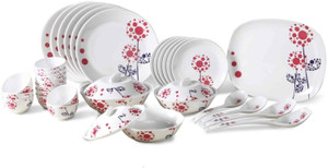 BOROSIL Pack of 35 Melamine Dinner Set Price in India - Buy BOROSIL ...