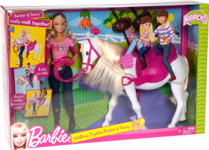 BARBIE Walking Together Barbie and Tawny - Walking Together Barbie and ...