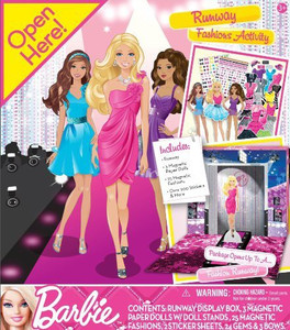Tara Toy Tara Barbie Runway Fashion Activity Kit - Tara Barbie Runway ...