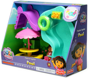 FISHER-PRICE Dora Playtime Together Pool - Dora Playtime Together Pool ...