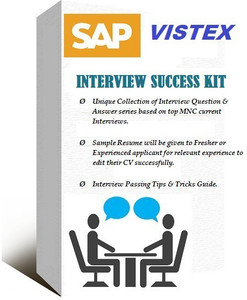 SAPSMART SAP VISTEX ONLINE INTERVIEW AND METHODOLOGY EXPERT (SELF VIDEO ...