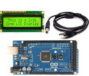 Robokart Robokart ARDUINO MEGA 2560 with USB Cable Display Lights ...