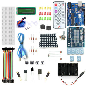 Robomart Arduino Uno R3 Servo Motor Starter Kit With Basic Arduino ...