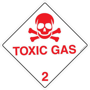 Safety Sign Store Toxic Gas 2 Emergency Sign Price in India - Buy ...