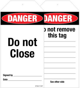 Safety Sign Store DANGER: Do not Close Emergency Sign Price in India ...