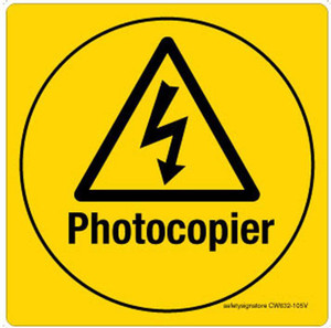 Safety Sign Store Photocopier Emergency Sign Price in India - Buy ...