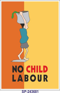 SignageShop No child labour Poster Emergency Sign Price in India - Buy ...