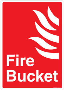 Safety Sign Store Fire Bucket Emergency Sign Price in India - Buy ...