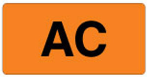 Safety Sign Store Marking Label - AC Emergency Sign Price in India ...