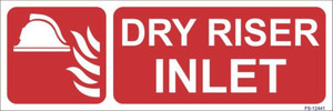 SignageShop Dry Riser Inlet Emergency Sign Price in India - Buy ...